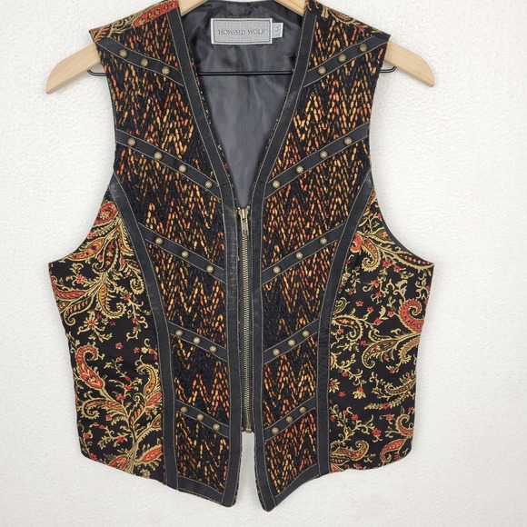 Howard Wolf | Jackets & Coats | Howard Wolf Vintage Paisley Chenille ...